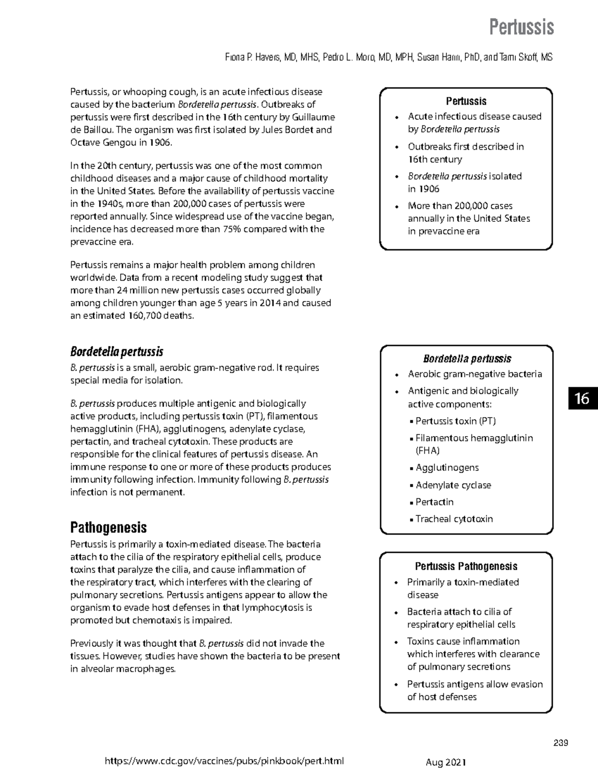 Pertrusis pdf. It's commenly nown as wooping cough. This is - 239 16 ...