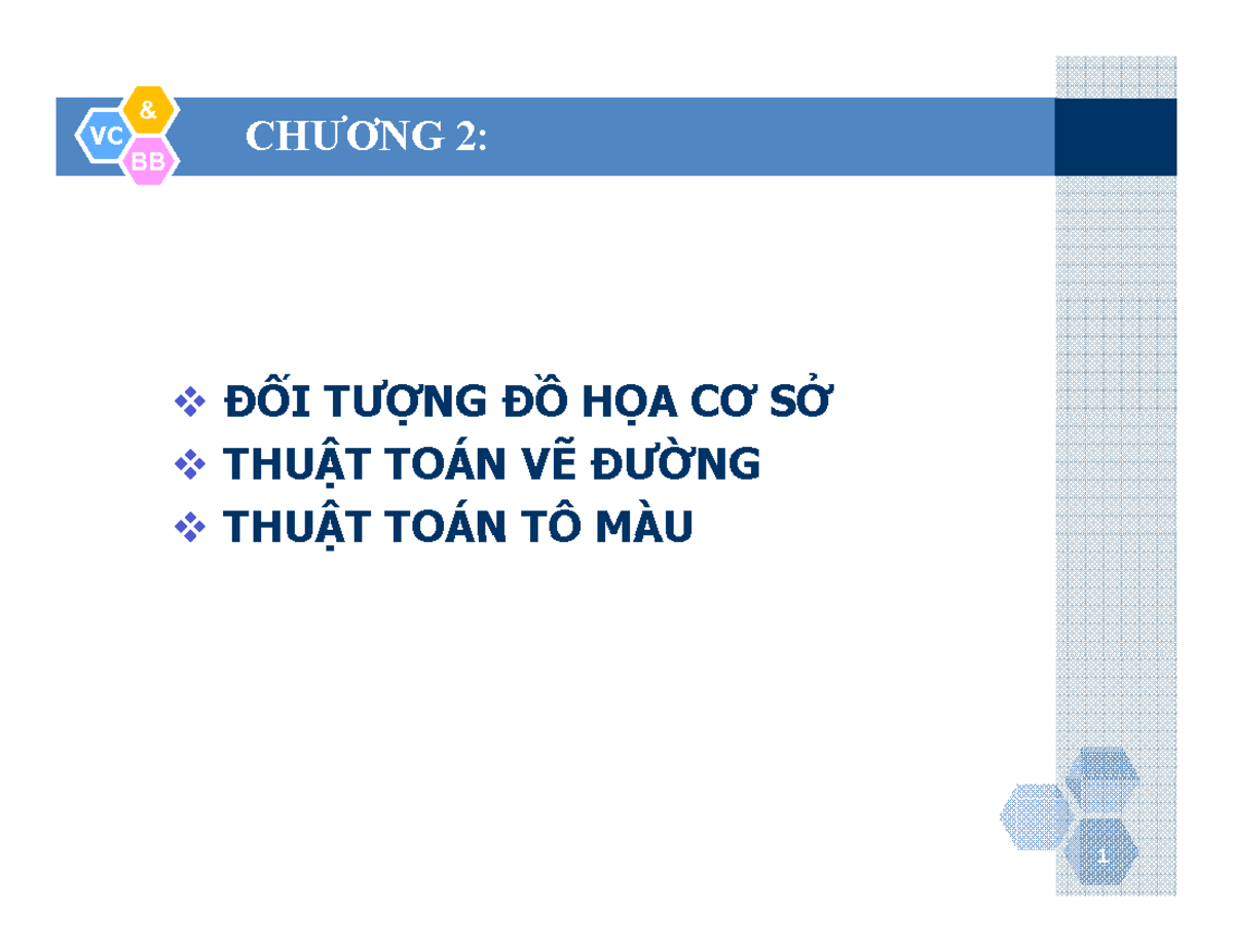 C2 cac Doi Tuong Do Hoa - Do Hoa May Tinh - & BB ####### CH ####### ƯƠ ####### NG 2: ####### Ch ...