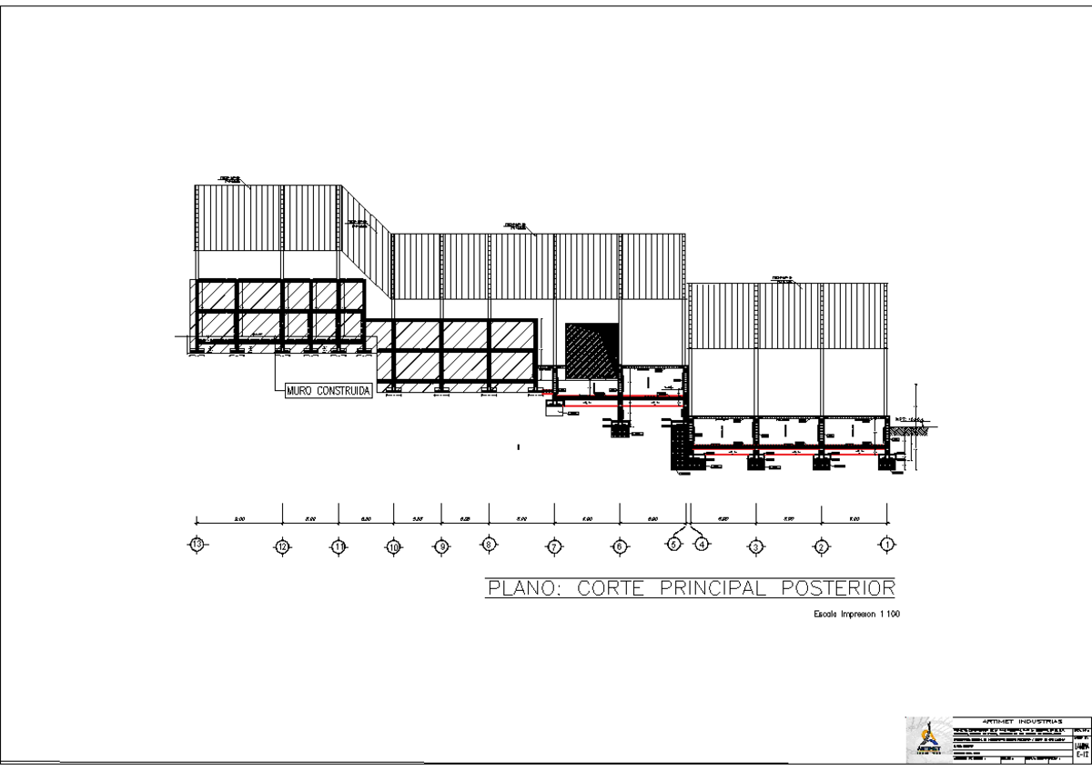 4. Plano Estructura ...2023.OK B - CALAMINONCOBERTURA DE ####### NPT ...
