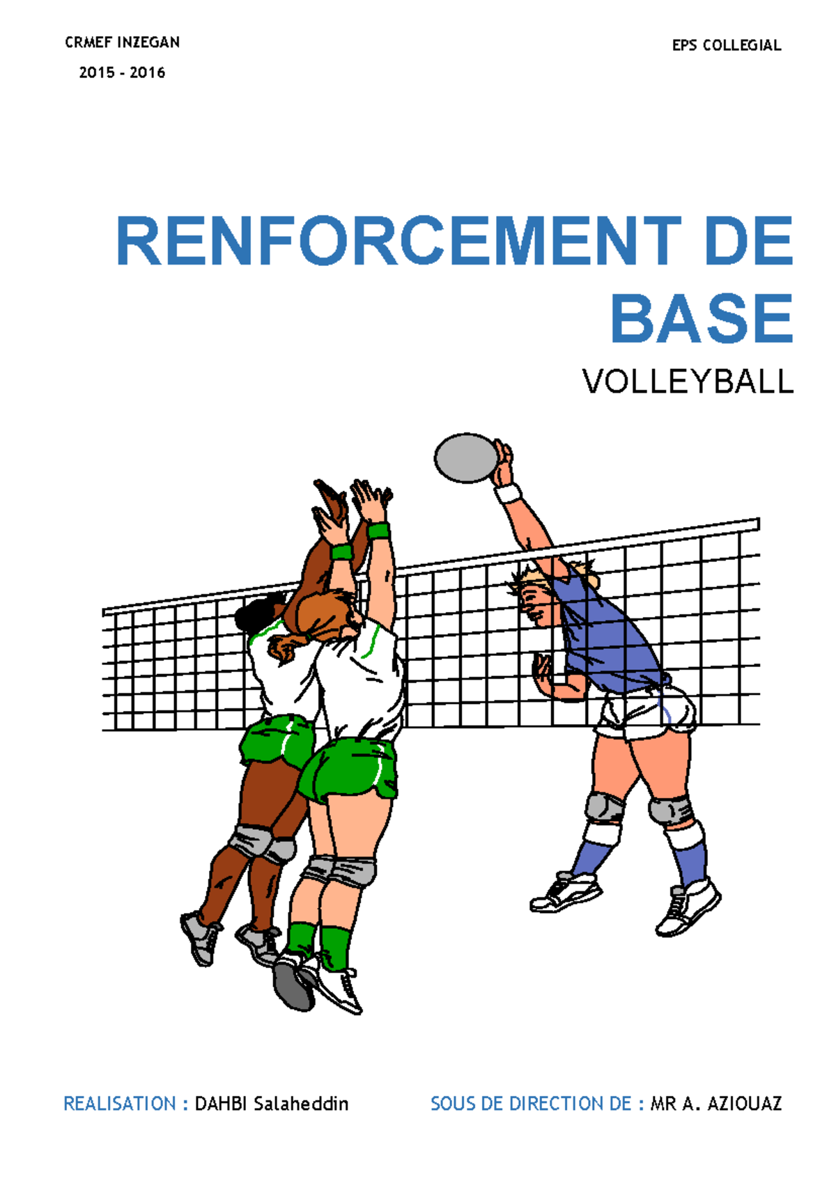 Ilide - jkhjkkj - CRMEF INZEGAN 2015 - 2016 EPS COLLEGIAL RENFORCEMENT ...