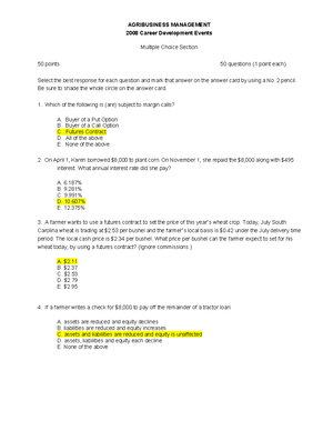 Quantitative Method For Business (QM) - Final Exam Questions + Answers ...