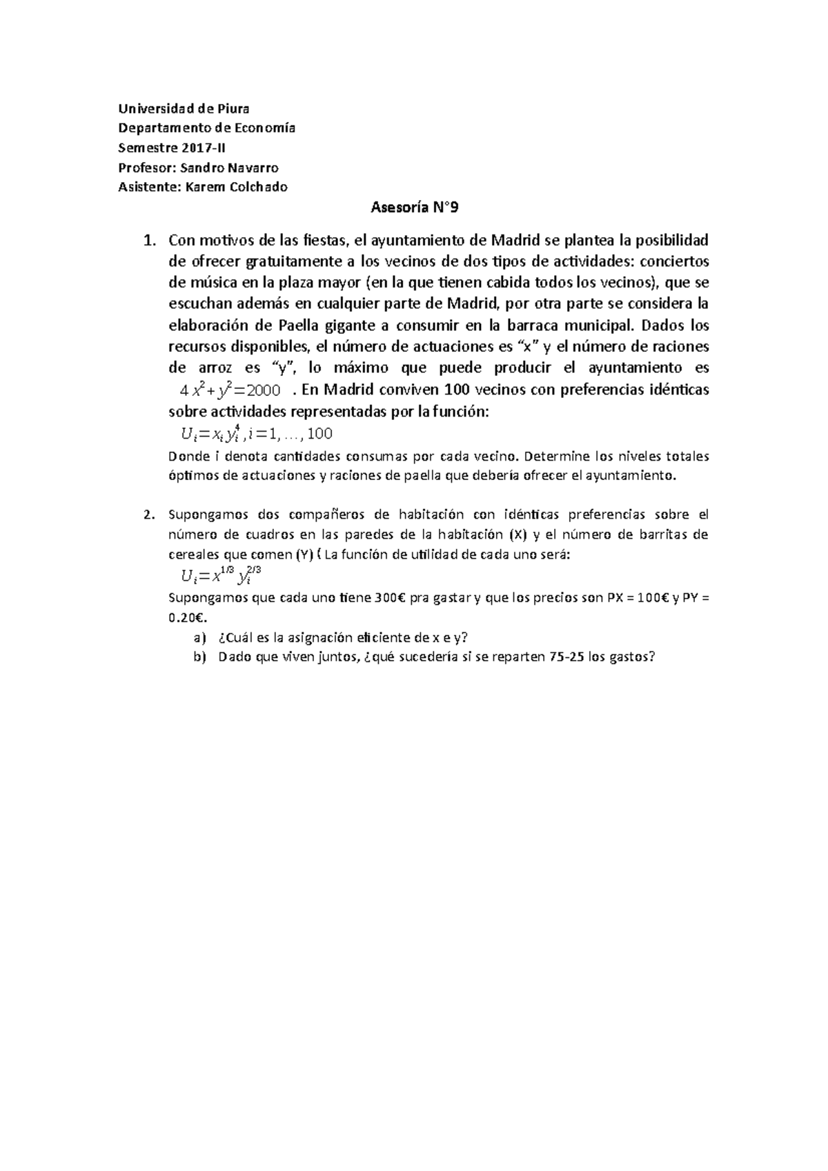 Asesoria 9 equi - Profesor Sandro Navarro - Universidad de Piura ...