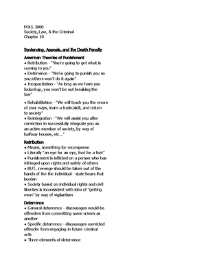 POLS 2000 Summer 2021 Study Guide 3 - POLS 2000 Study Guide 3 Fall 2021 ...