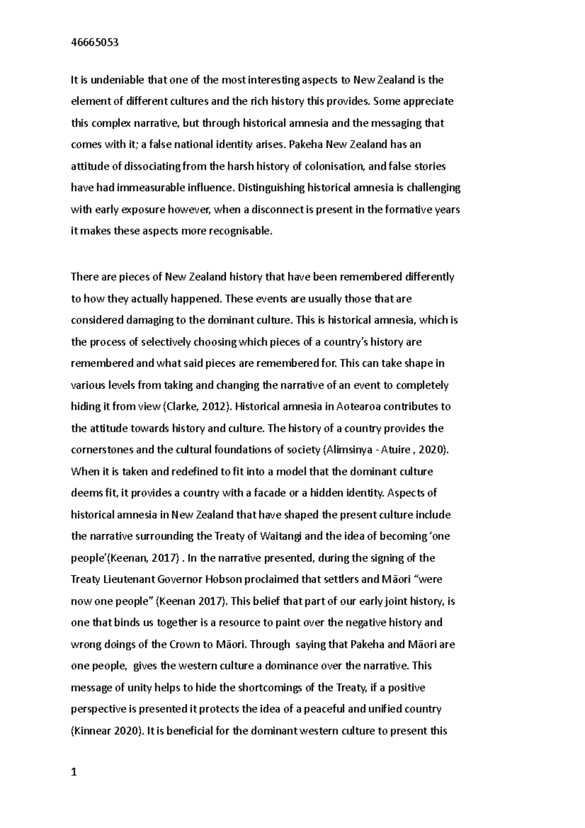 Critical reflection - It is undeniable that one of the most interesting ...