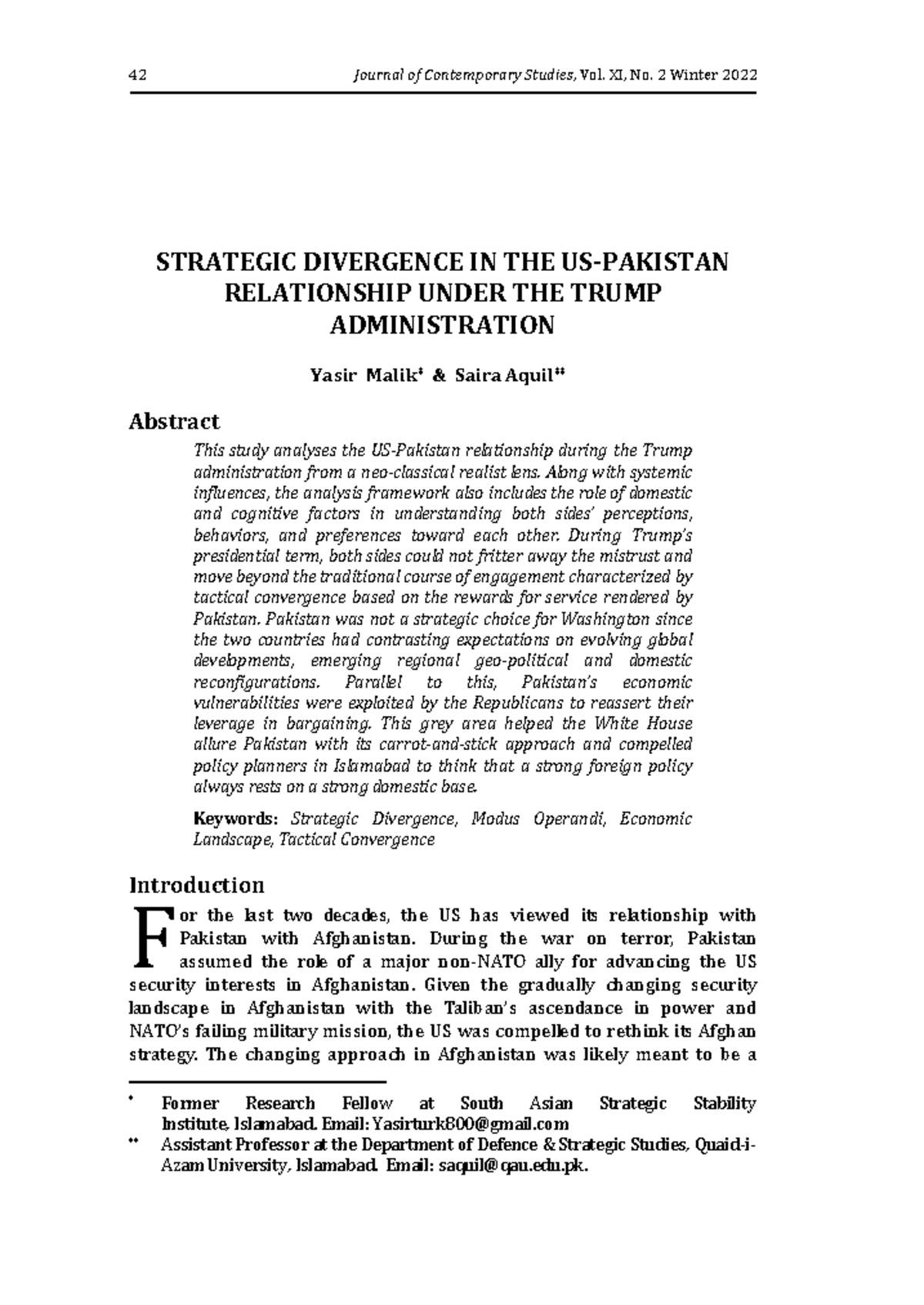 3 - ,KHUIGIUG - 42 Journal of Contemporary Studies, Vol. XI, No. 2 ...