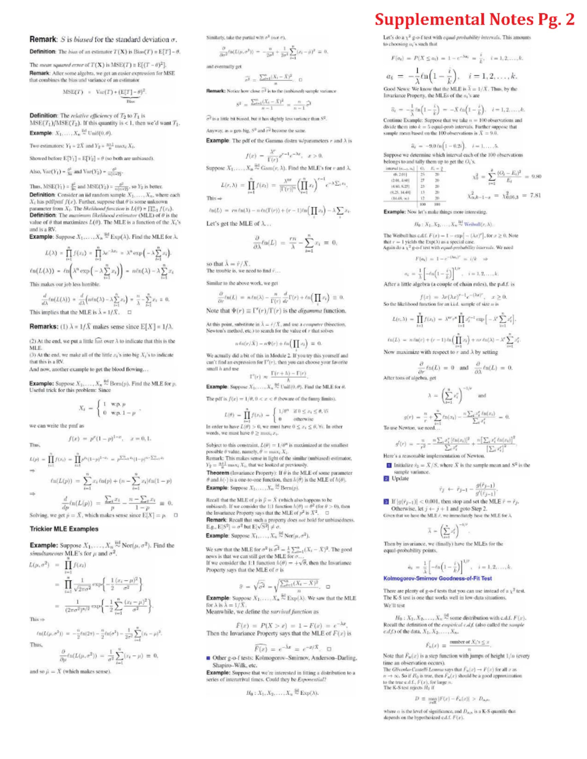 Fall2022-Supplemental Notes-P2 - MAT 644 - Studocu