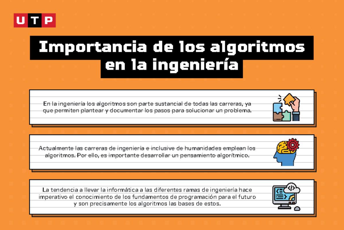 Semana 01 - Infografía - Importancia de los algoritmos en la ingeniería ...