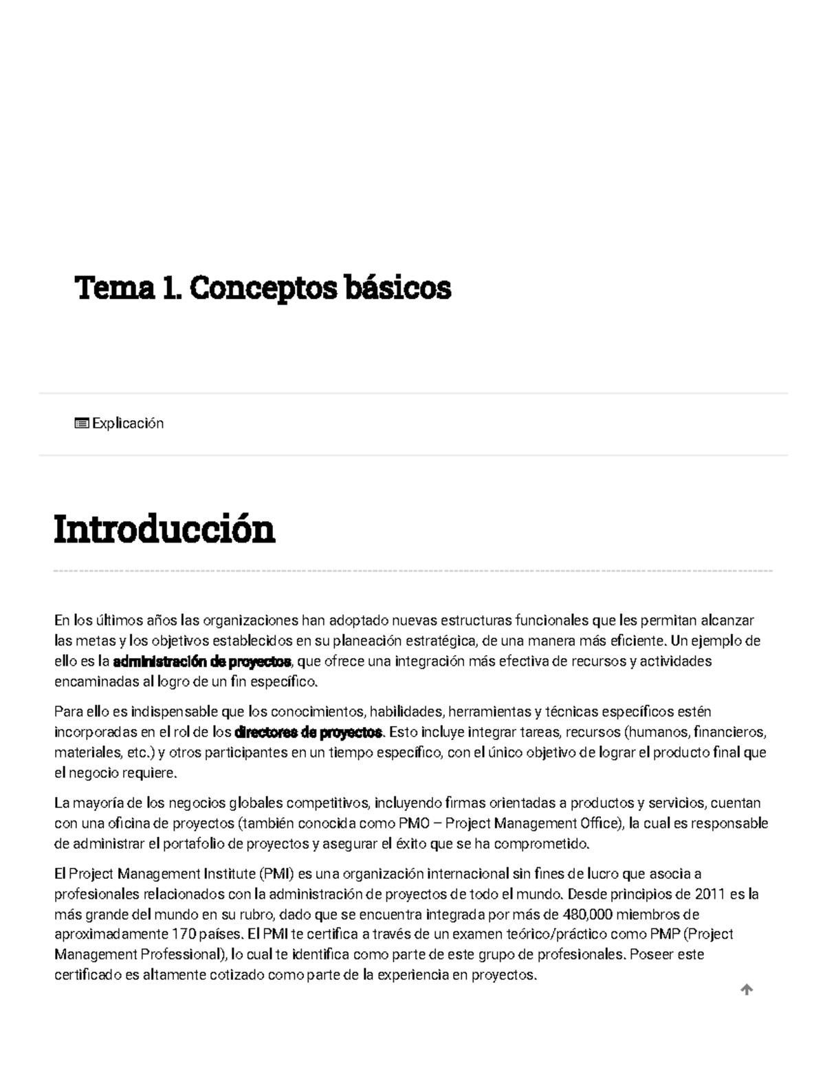 Tema 1 Conceptos básicos - Tema 1. Conceptos básicos Explicación Introducción En los últimos ...