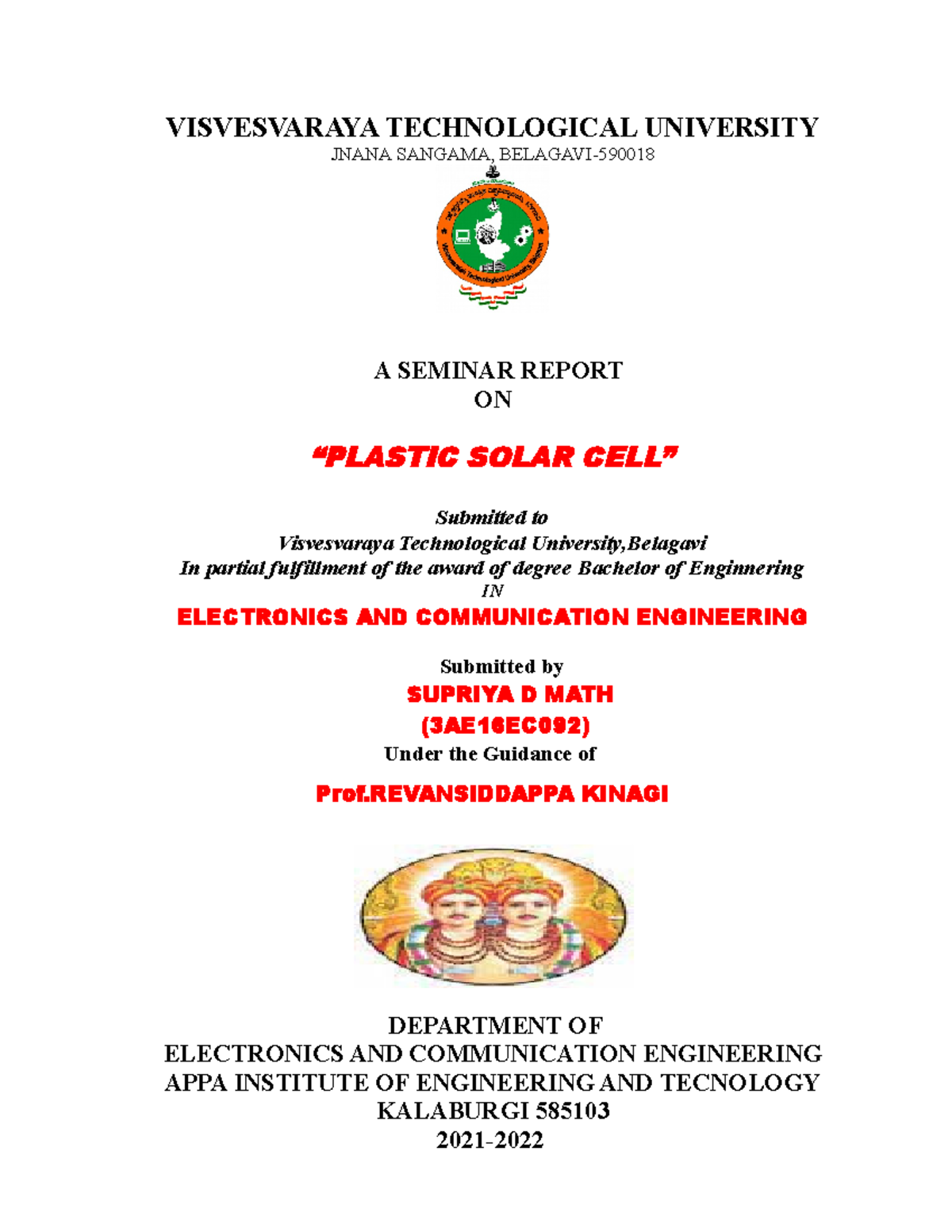 Seminar%20report - Seminar report - VISVESVARAYA TECHNOLOGICAL ...