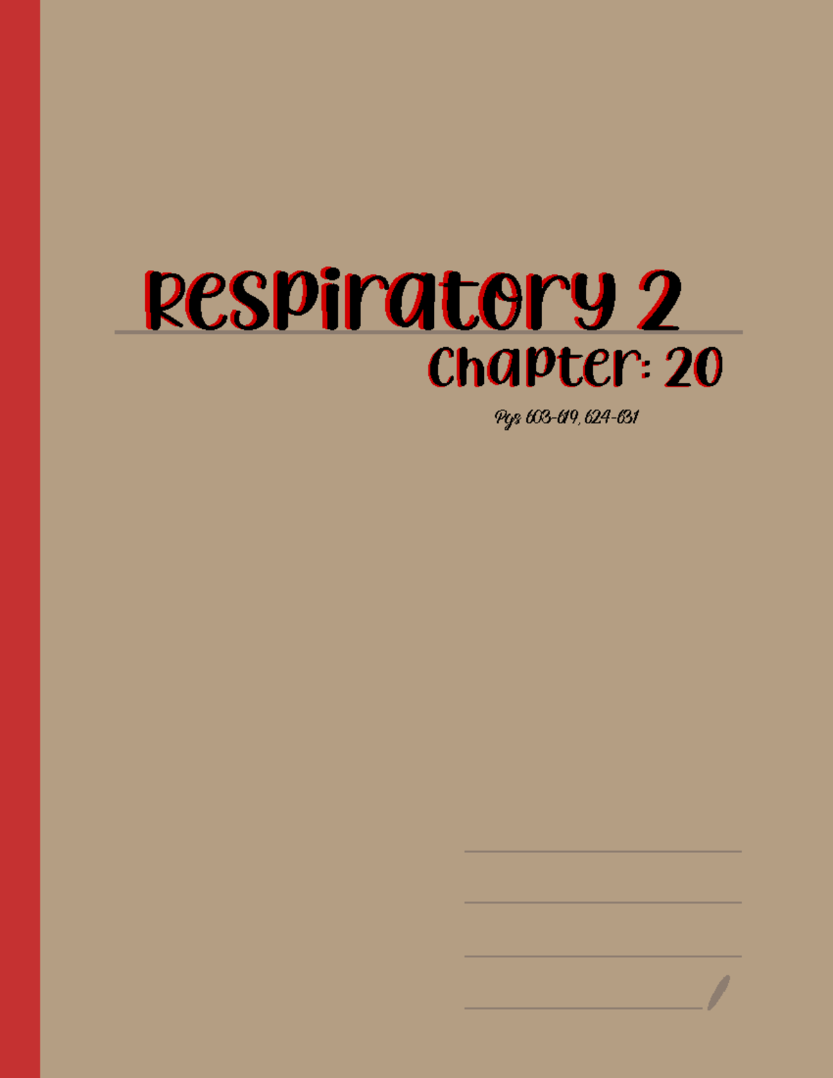 Respiratory 2 Ch 20 - Respiratory 2Respiratory Cha pter: 20Cha pter ...
