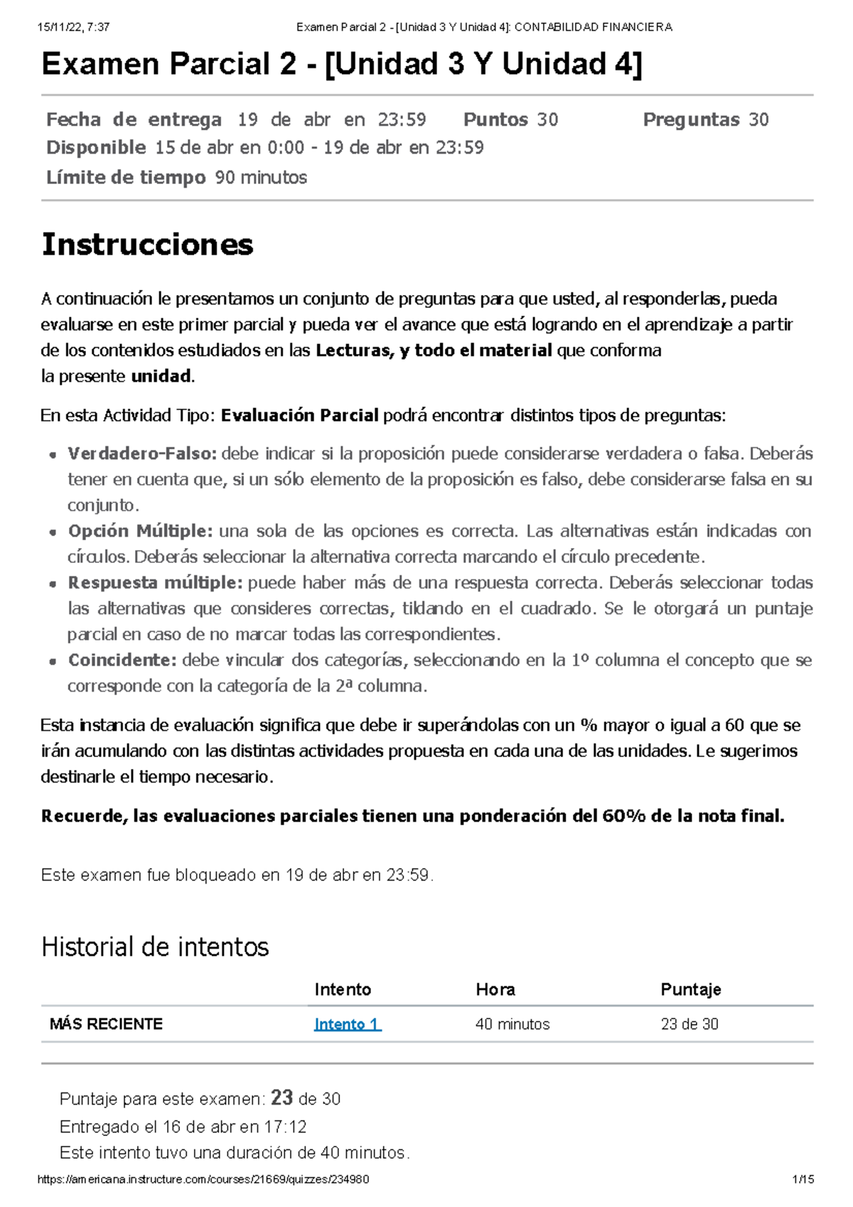 Examen Parcial 2 - [Unidad 3 Y Unidad 4] Contabilidad Financiera - Examen Parcial 2 - [Unidad 3 ...