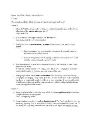 Chapters 3 and 4 ICA-1 - in-class activity that is assigned during ...