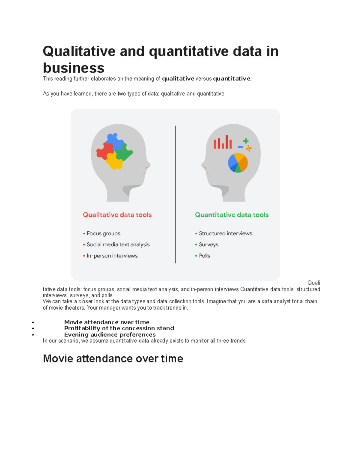 2.1 2 - very intersting - Qualitative and quantitative data in business ...