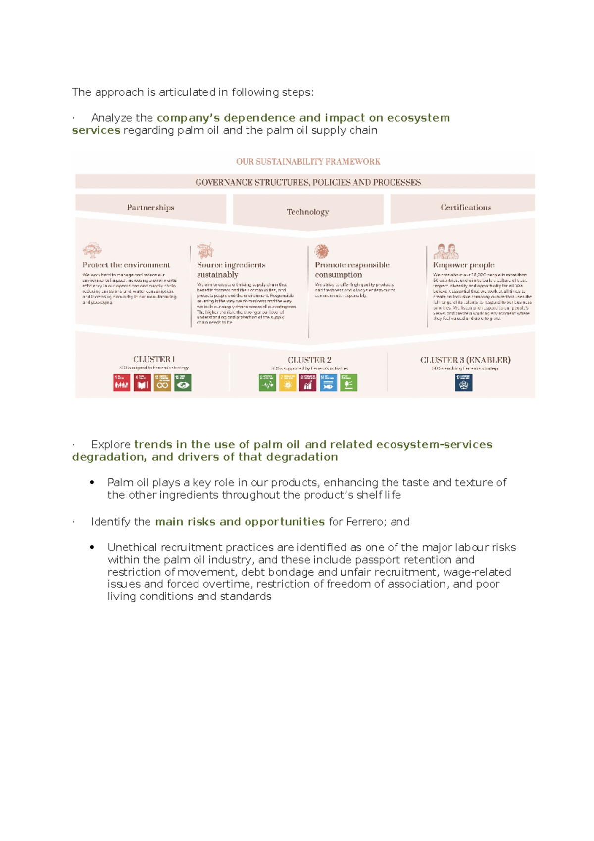 CASE PREP PALM OIL - Preparation for in class case discussion on ...