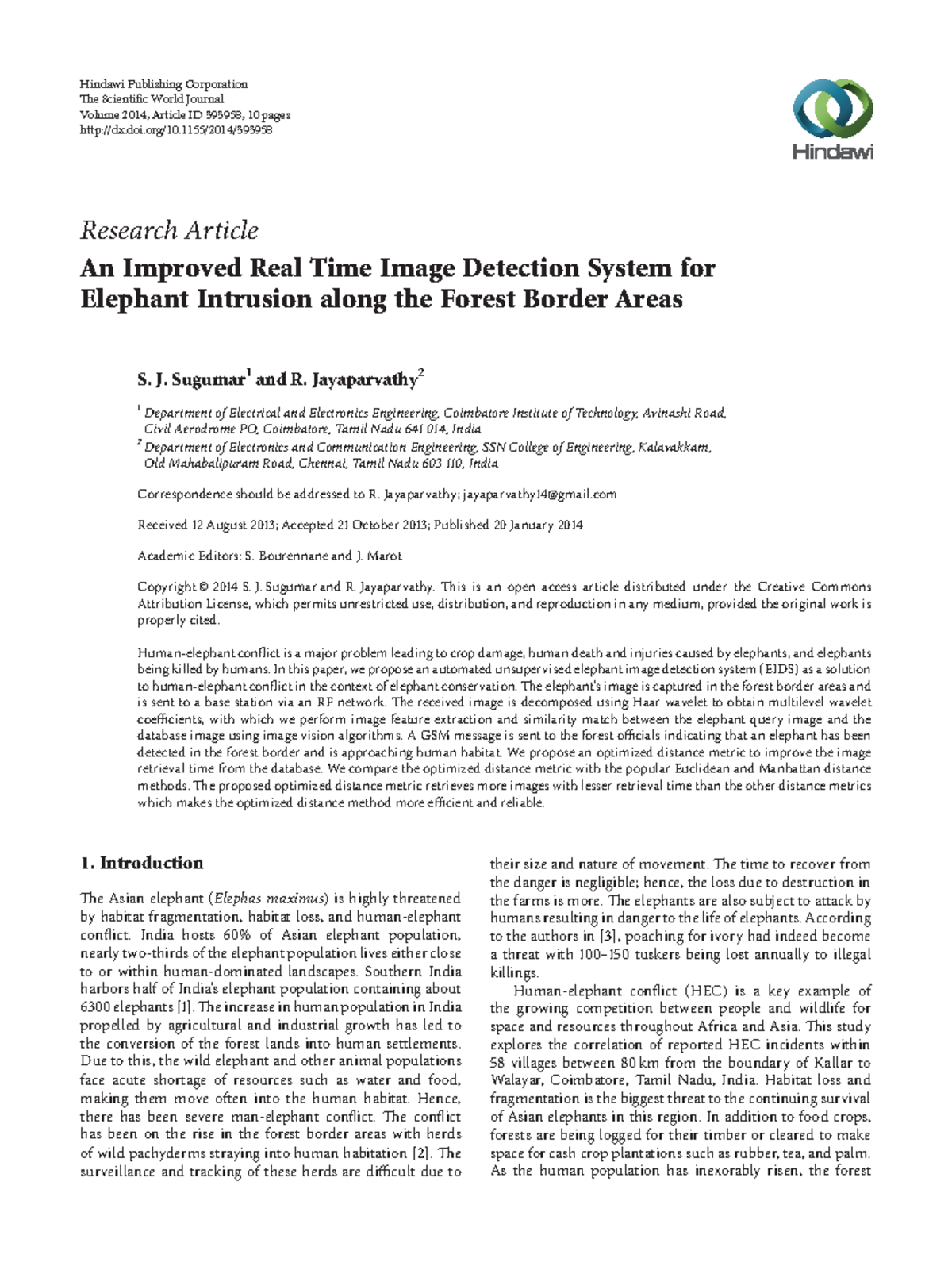 393958 - Research Article An Improved Real Time Image Detection System ...