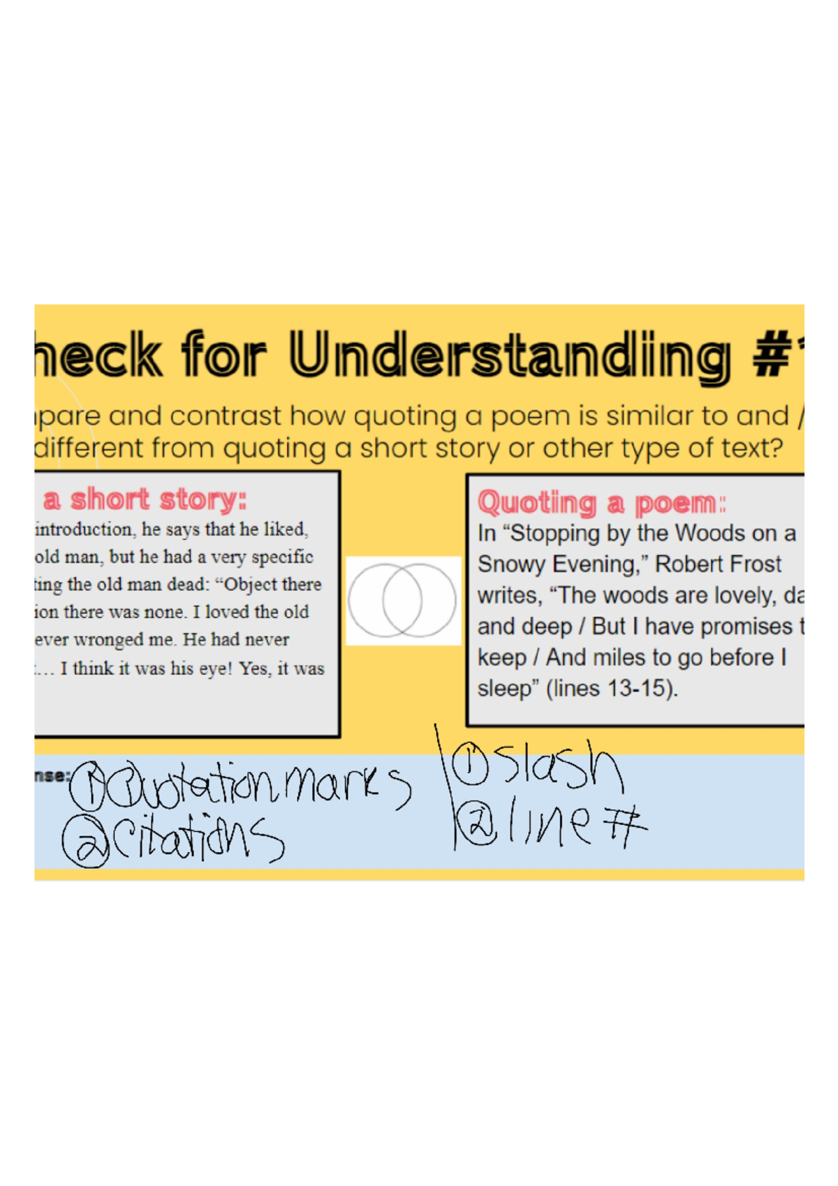 Citing poetry notes - it helps lot - heck for Understandling pare and ...