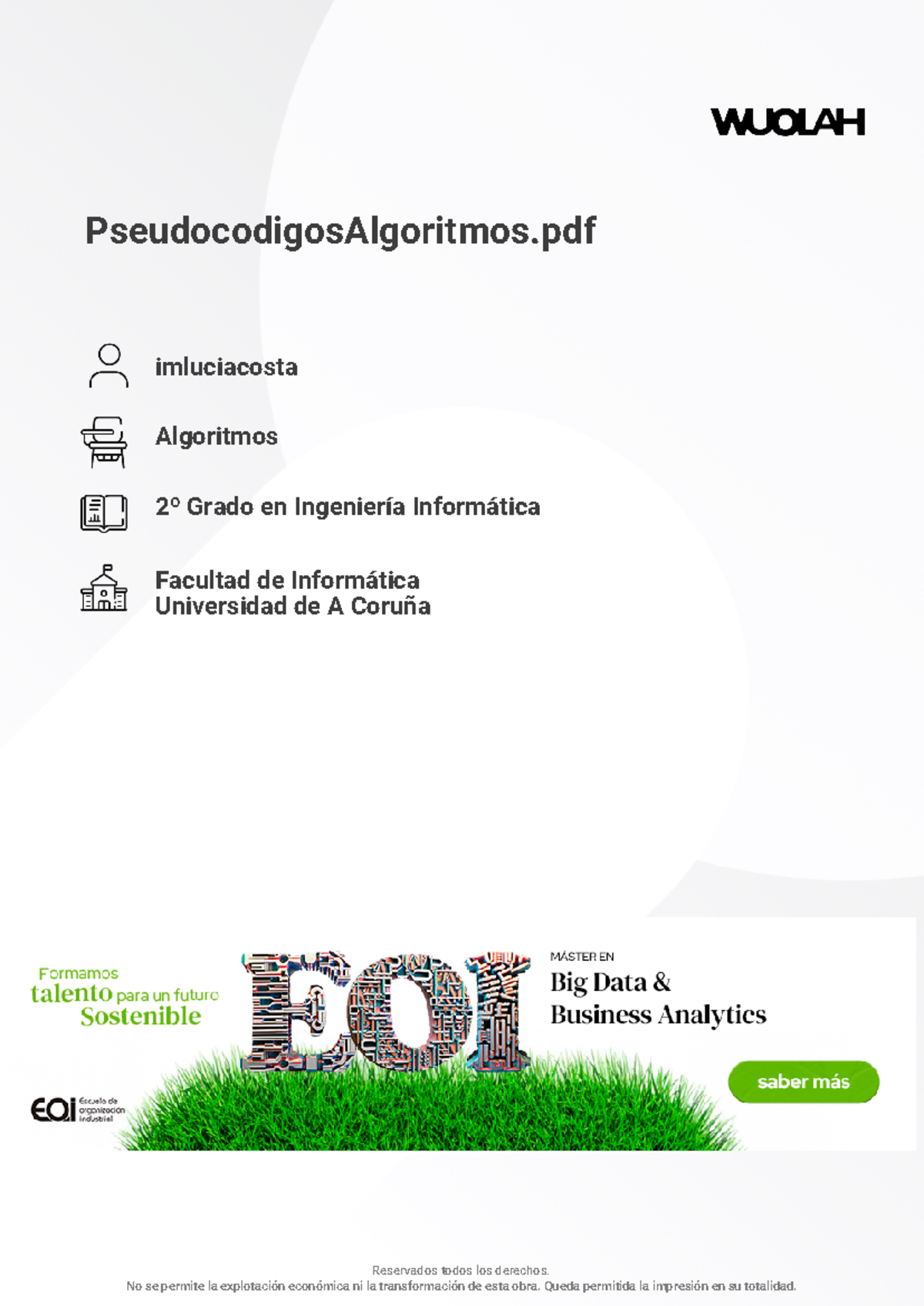 Pseudocodigos Algoritmos - PseudocodigosAlgoritmos imluciacosta ...