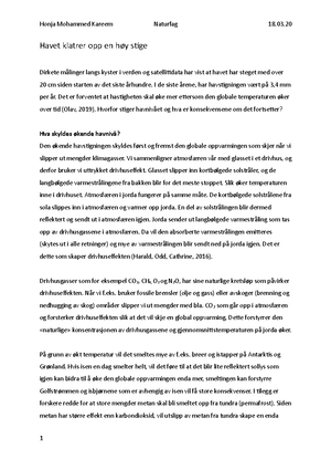 Naturfag, Økosystemer del1 - Natur i endring - Kap 10 Økosystemer ...