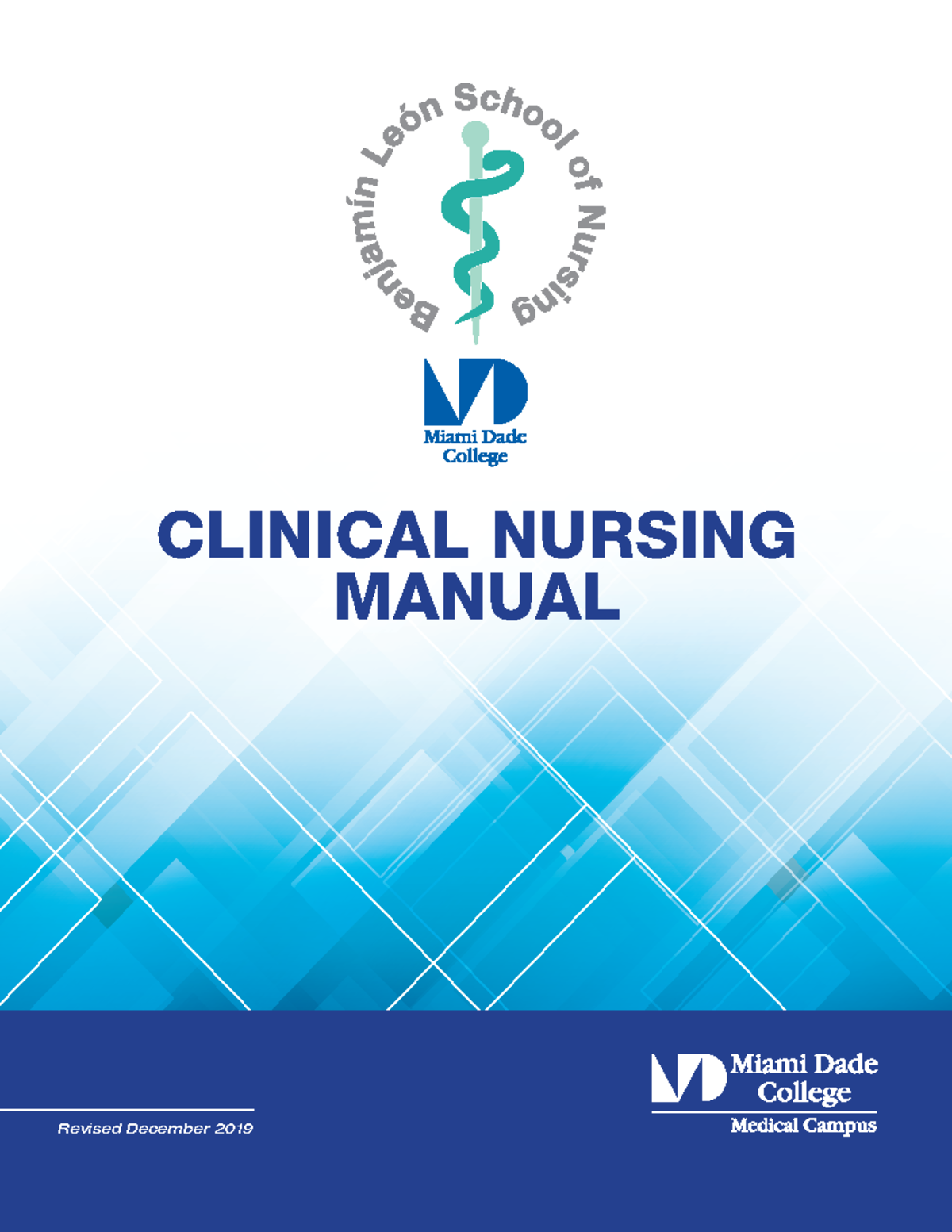 Clinical-Nursing-Manual - CLINICAL NURSING MANUAL Revised December 2019 ...