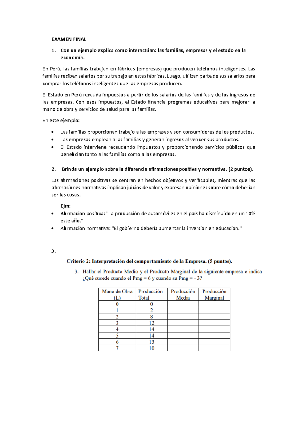 Examen Final - gfgfgfgfg - EXAMEN FINAL Con un ejemplo explica como ...