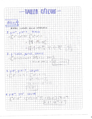 Parcial 3ER Corte Calculo - Cálculo integral - Studocu