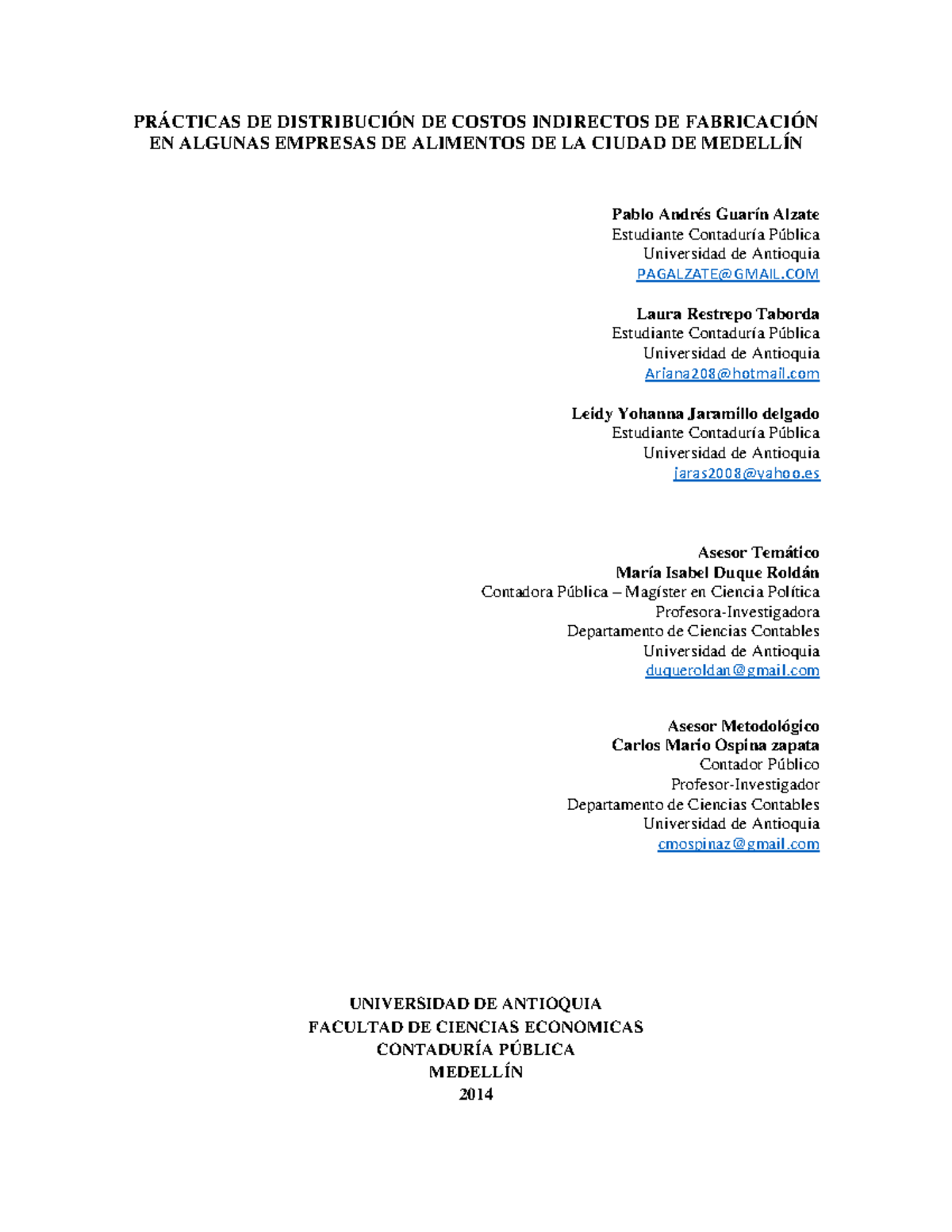 323553-Texto del art culo-108520-1-10-2016 0707 - PRÁCTICAS DE DISTRIBUCIÓN DE COSTOS INDIRECTOS ...