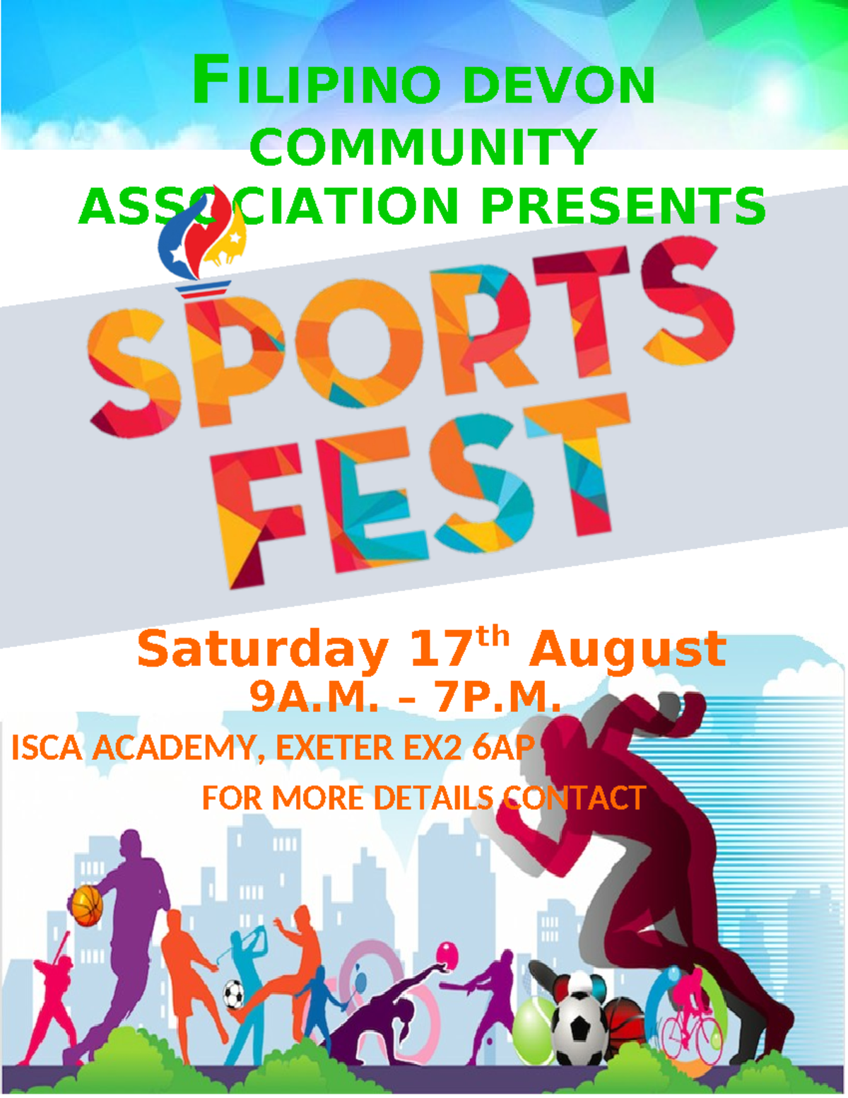 Poster - BS Education - FILIPINO DEVON COMMUNITY ASSOCIATION PRESENTS ...