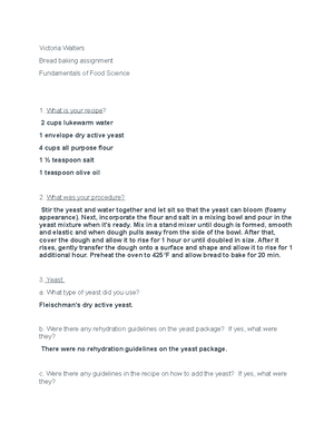 Cheese manufacturing assignment - Victoria Walters Cheese manufacturing ...