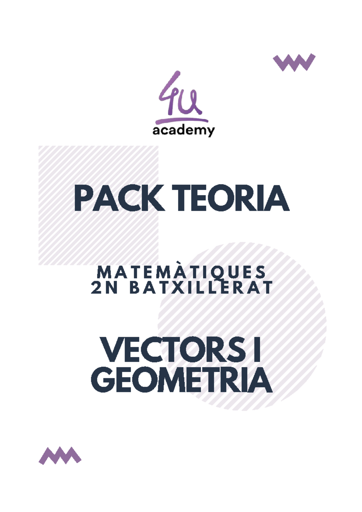 Teoria geometria - Matemáticas - PACK TEORIA VECTORS I GEOMETRIA M A T ...