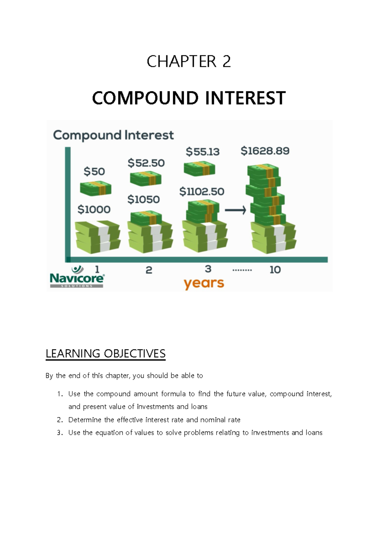 Chapter 2 - For student in DBF courses in KPMBM. - CHAPTER 2 COMPOUND ...
