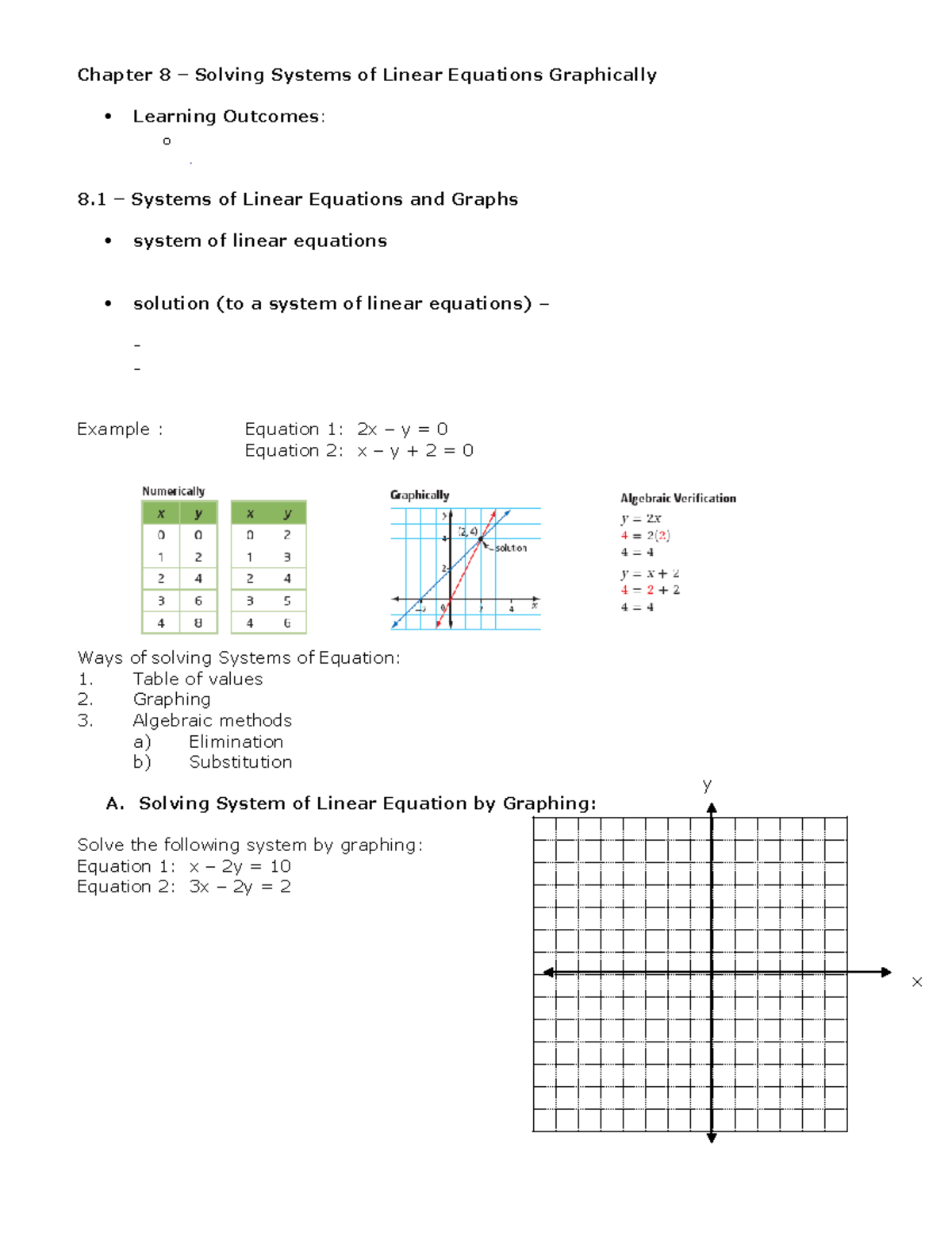 8.1 notes student - book deportation of the mathematical equation ...
