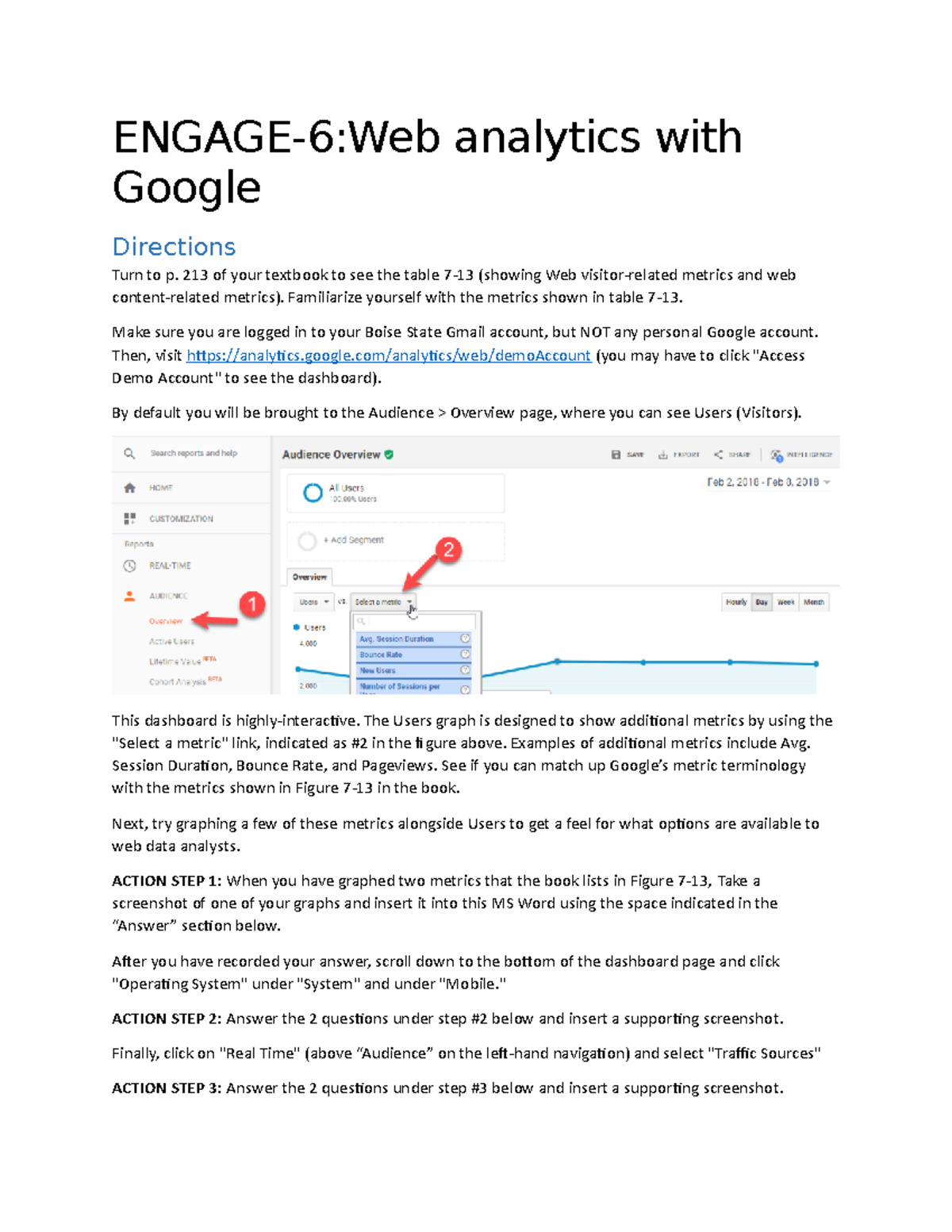 Engage-6 Web analytics with Google - ENGAGE-6:Web analytics with Google ...