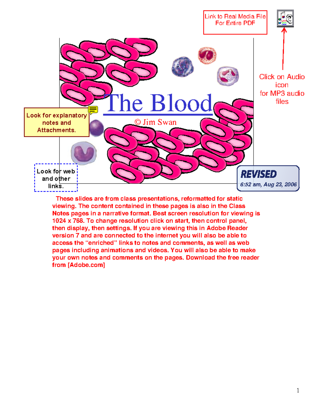 Anatomy 1blood - Details of blood and blood components - The Blood ...