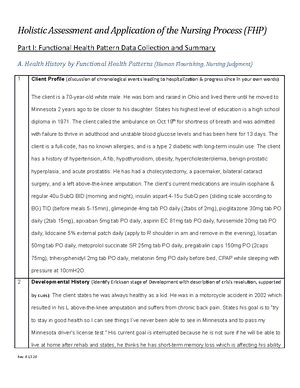 Clinical III Process Recording - INTERPERSONAL PROCESS RECORDING Pre-Interaction (5): 1. Briefly ...