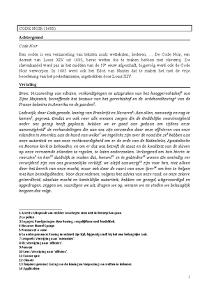 Historische teksten frans - Historische teksten frans Tekst 1: discours ...