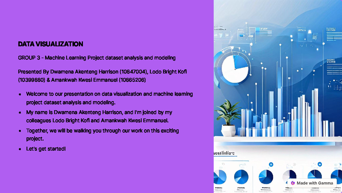 DATA Visualization final wk presentationpdf - DATA VISUALIZATION GROUP ...