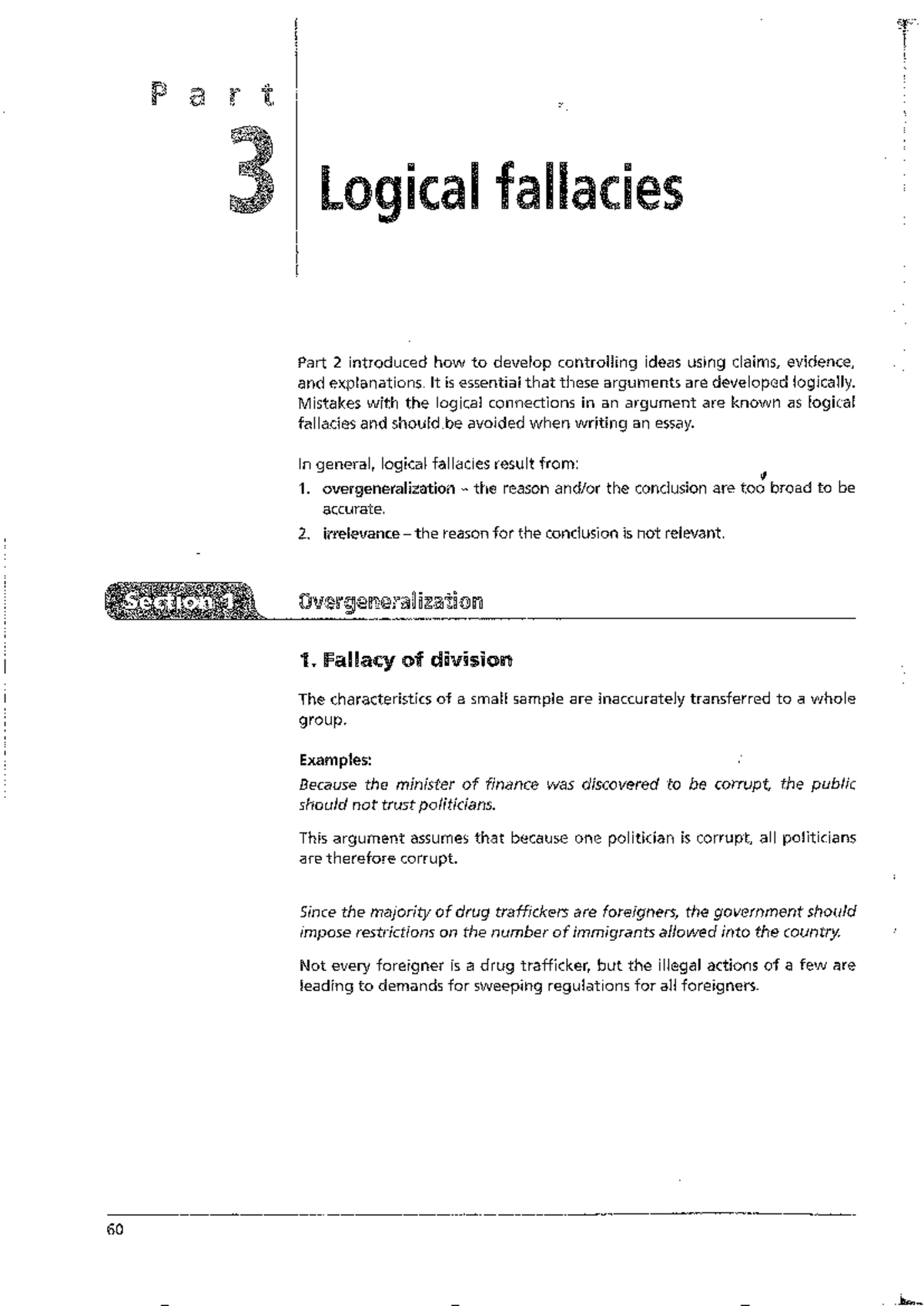Logical fallacies - kỹ năng viết báo cáo - 3 Logical fallacies Part 2 ...