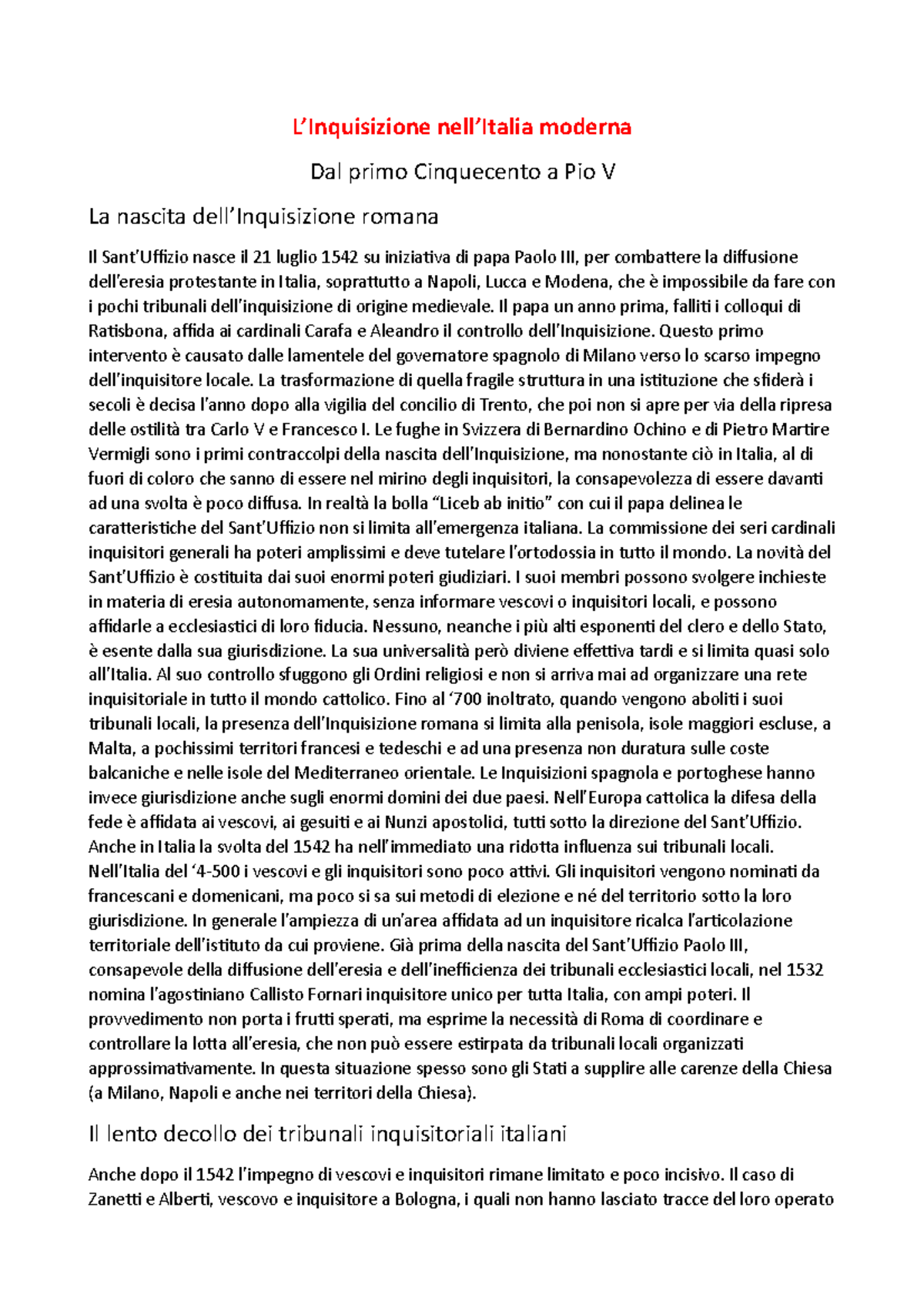 L'Inquisizione nell Italia moderna, Giovanni Romeo - L’Inquisizione ...