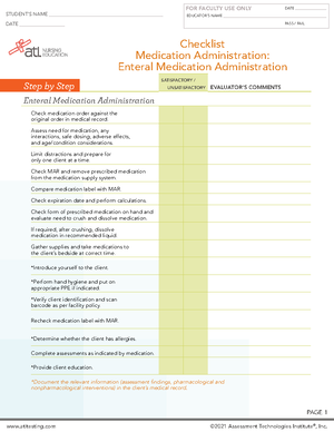 Ati Medication Administration Administering Rectal Medications ...