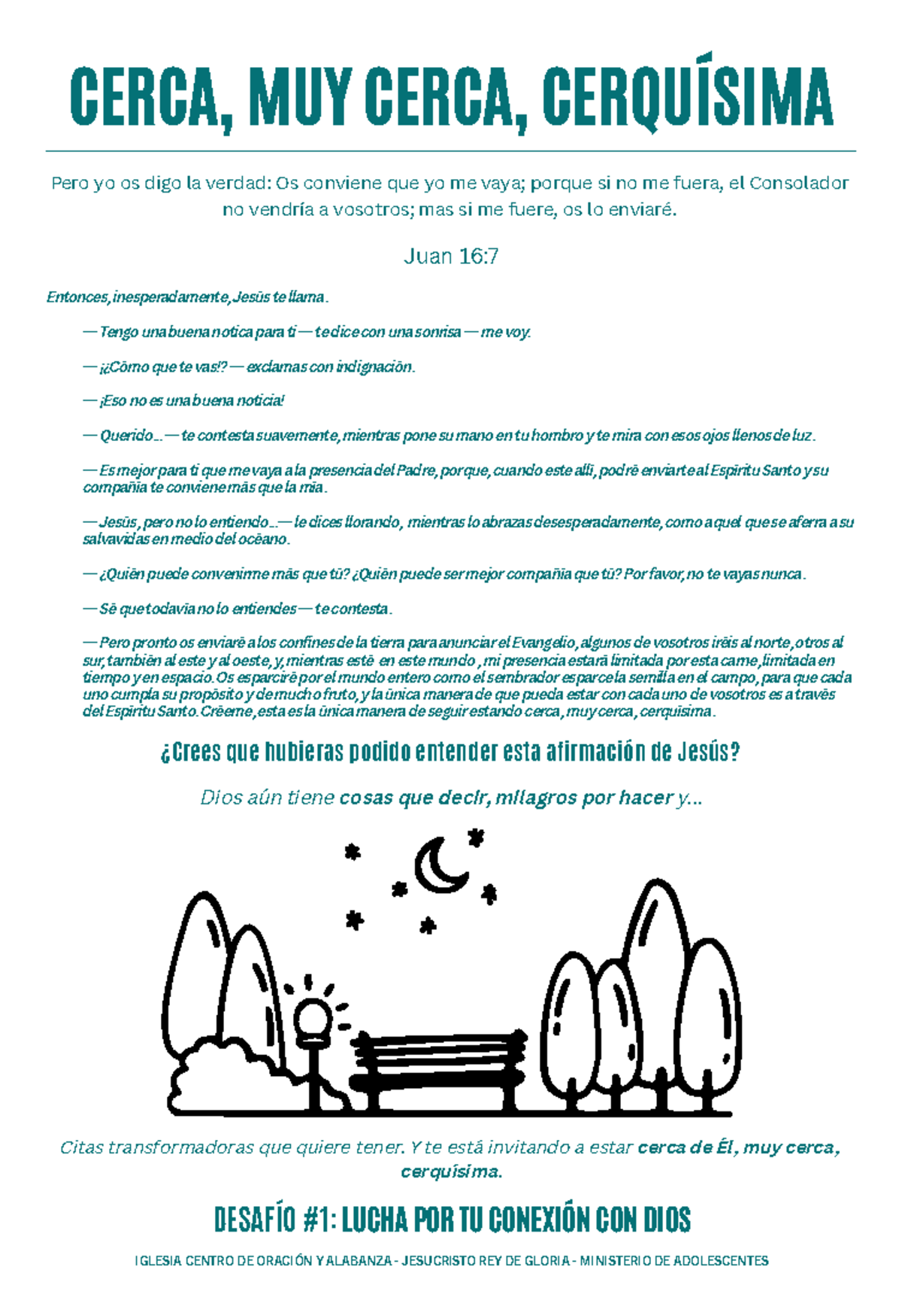 Desafío 1 Clase 2 - Pero yo os digo la verdad: Os conviene que yo me ...