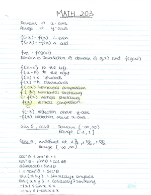 MATH203 4 23 - syllabus of math 203 winter 2023 - Departmental website: mathstat.concordia - Studocu
