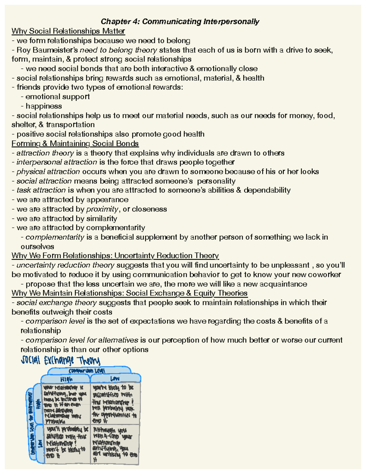 4.1 Communicating Interpersonally - Chapter 4: Communicating ...