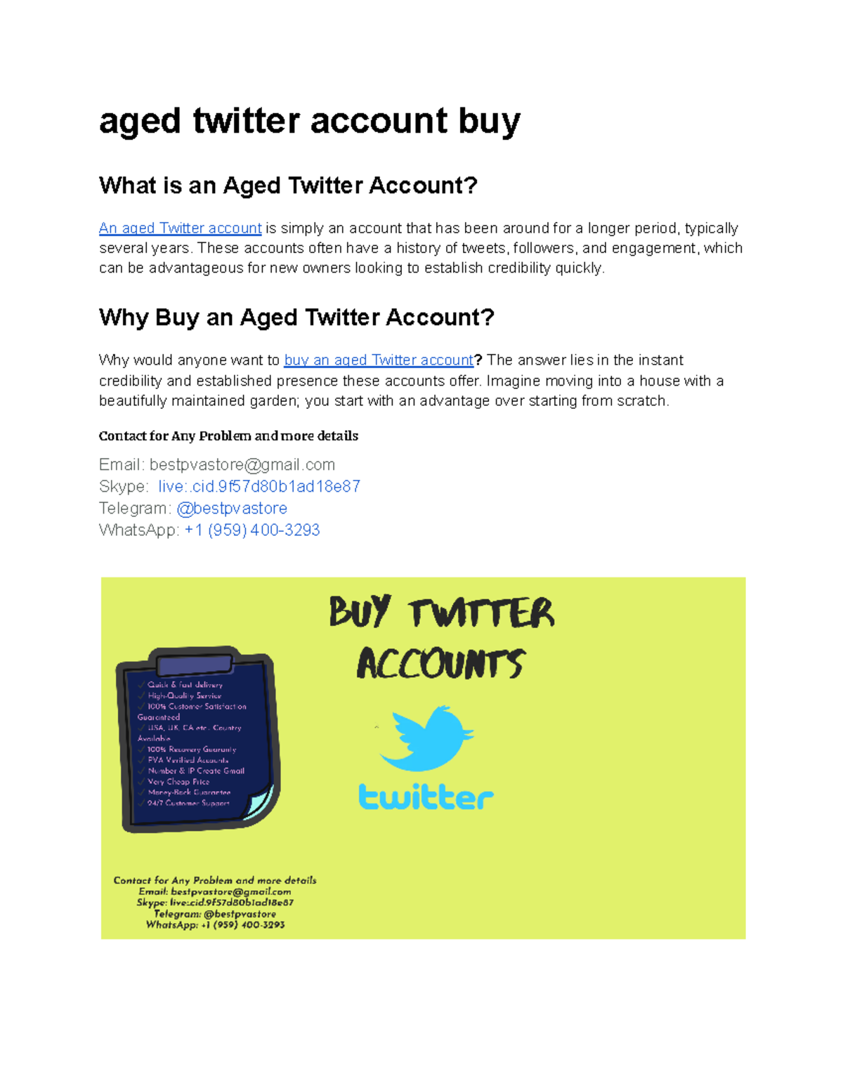 Buying Aged Twitter Accounts: Benefits, Risks, and Tips - aged twitter ...