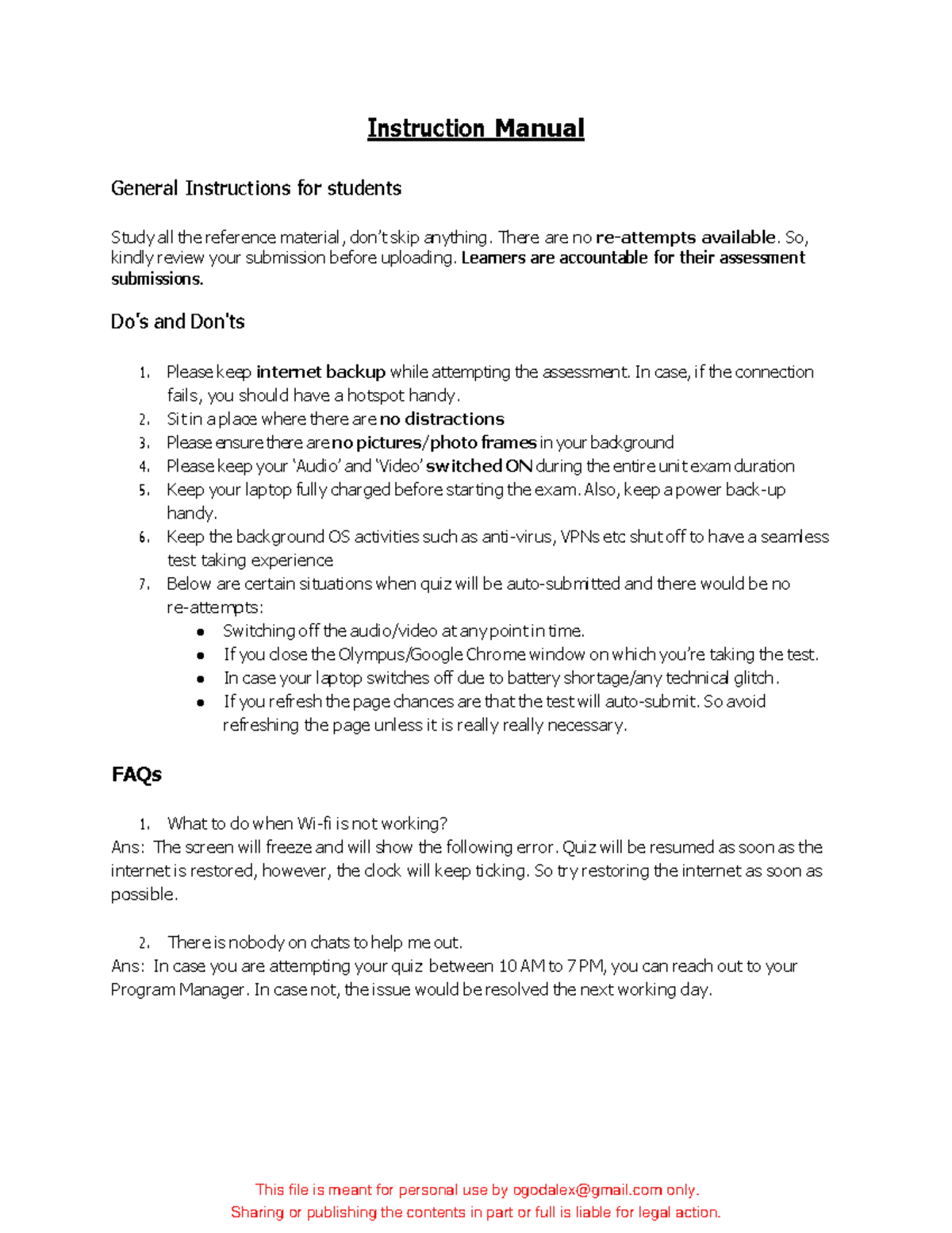 Unit+examination+-+Instruction+Manual - Instruction Manual General ...