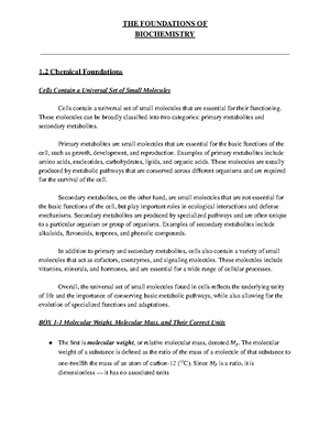 Interactions between Biomolecules Are Stereospecific - THE FOUNDATIONS ...