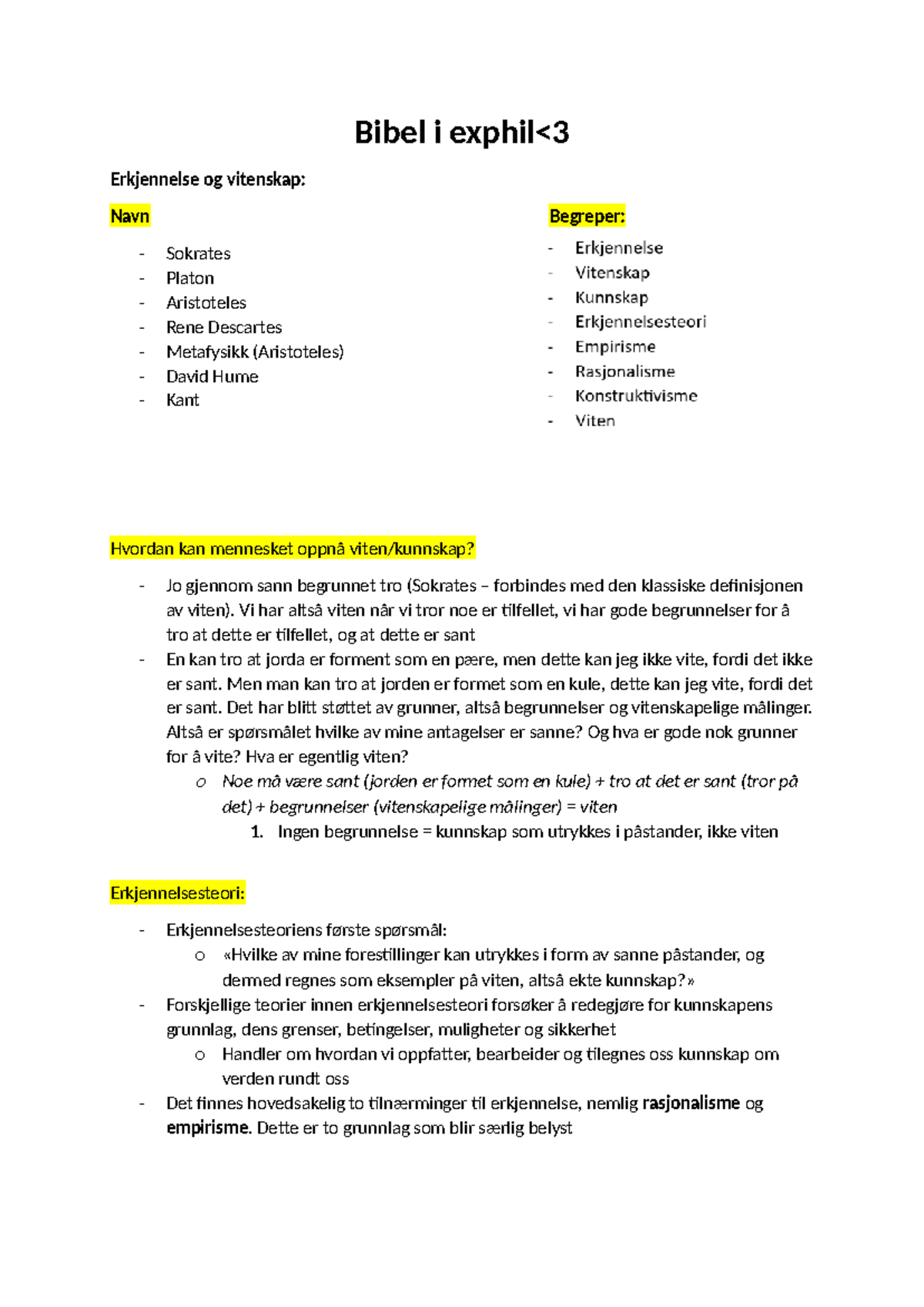 Bibel-i-exphil - Bibel i exphil