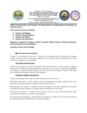 Activity 2 Science Technology Nation Building - "Bachelor of Elementary ...