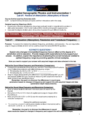 Anatomy and physiology - Learning Plan 1 COURSE INFORMATION ...