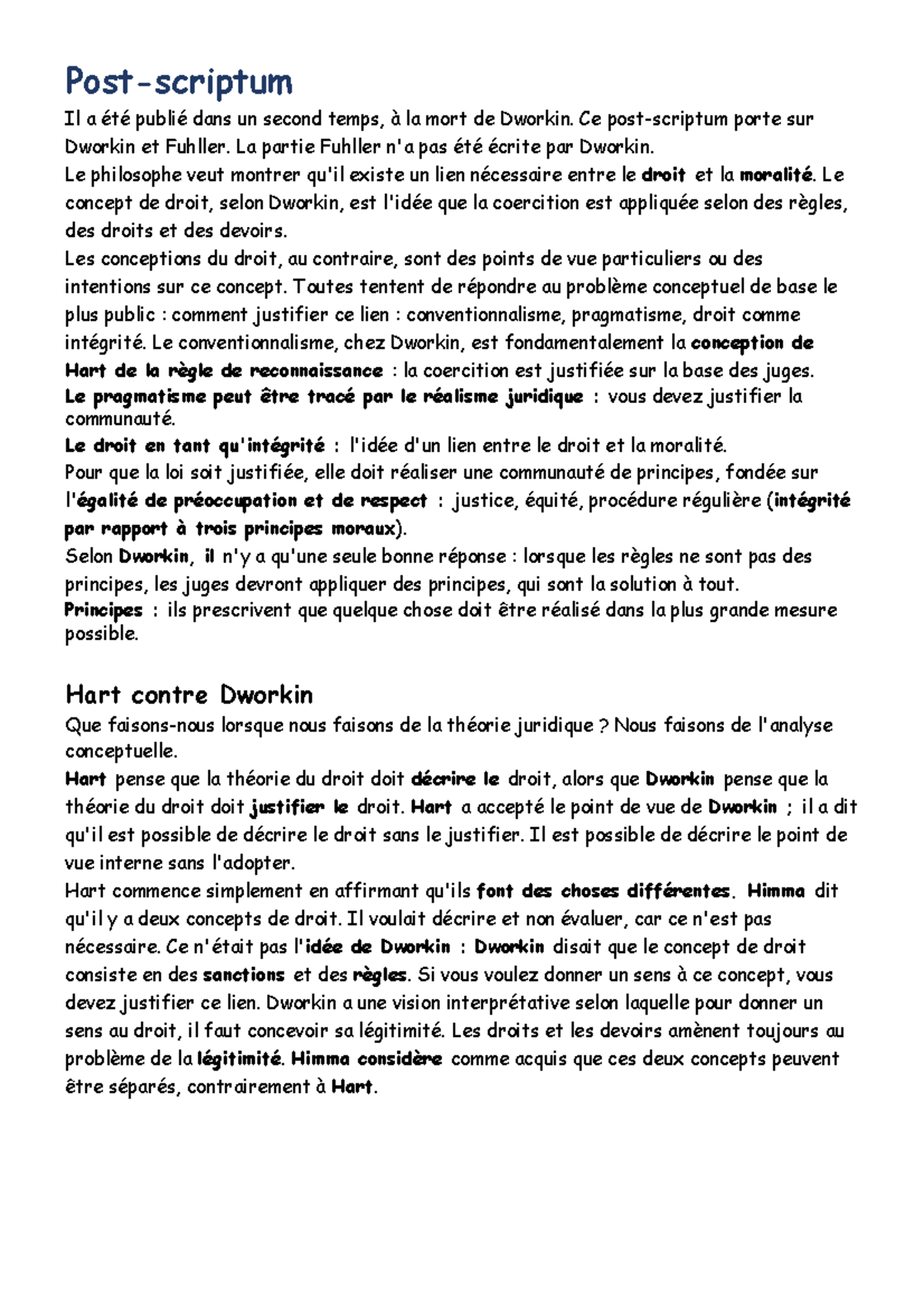 Post-scriptum 17 - Notes de cours Post-scriptum - Post-scriptum Il a ...