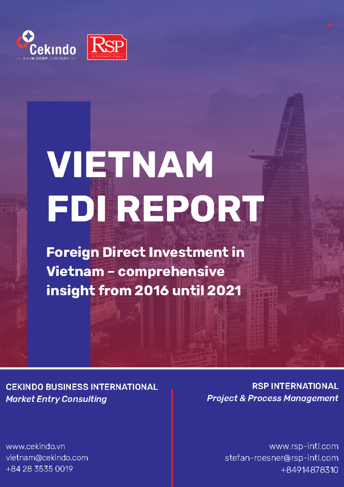 Vietnam-FDI-Report-2016-2021 Cekindo - VIETNAM FDI REPORT Foreign ...